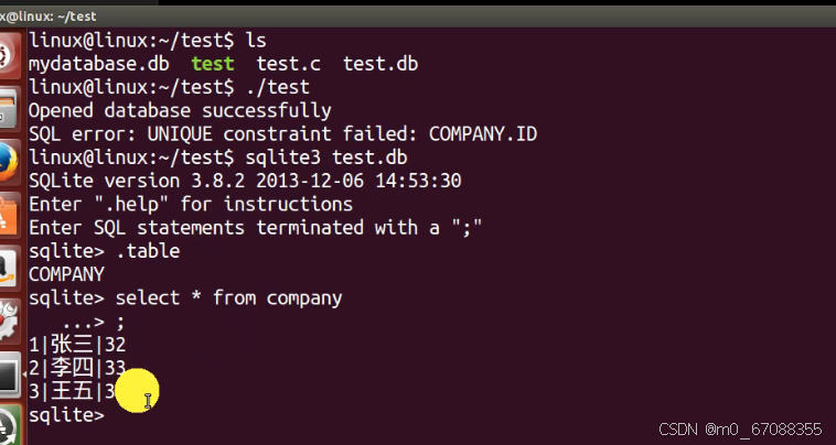 数据库开发sqlite3安装 Csdn博客 