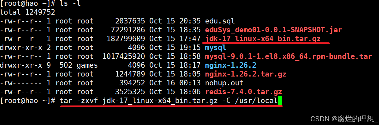 Springboot+vue 项目在Centos8中部署(前后端分离)_centos部署springboot项目-CSDN博客