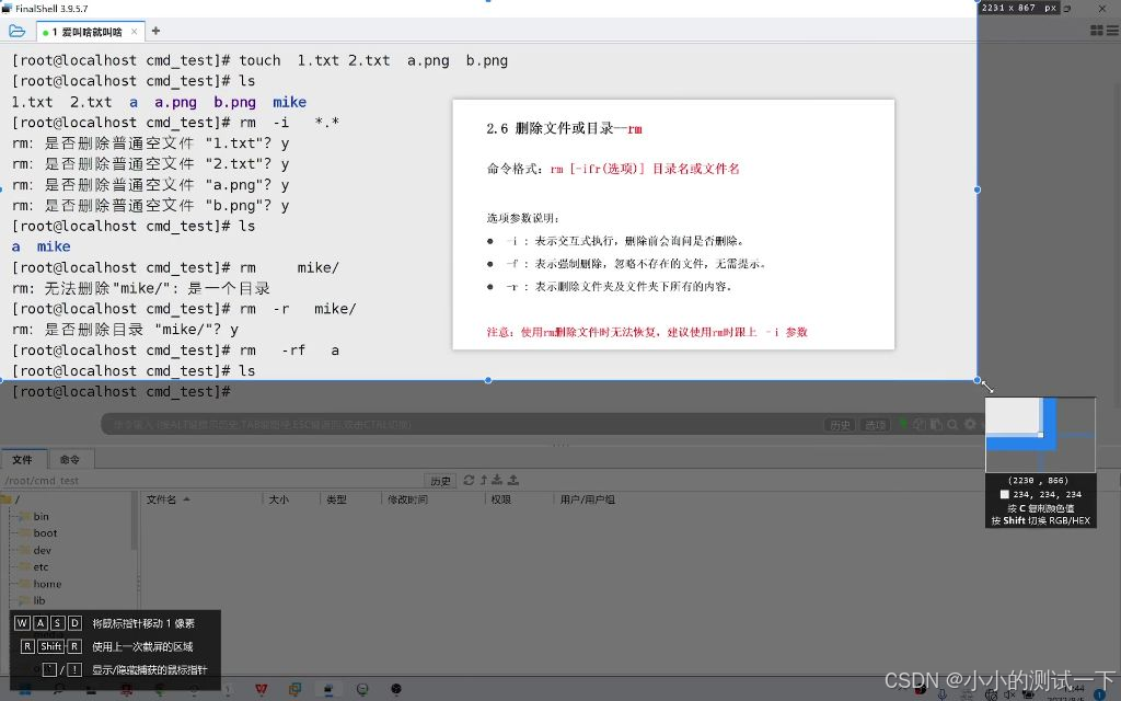 Linux命令（touch,mkdir,rm和mv）_linux touch和mkdir-CSDN博客