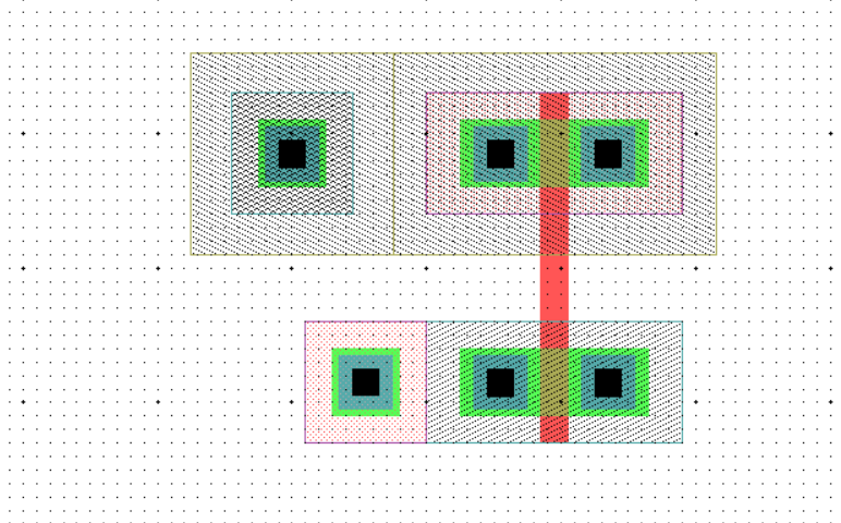 【集成电路导论/Tanner】使用L—Edit画反相器布局图_tanner l-edit中的poly是啥意思-CSDN博客