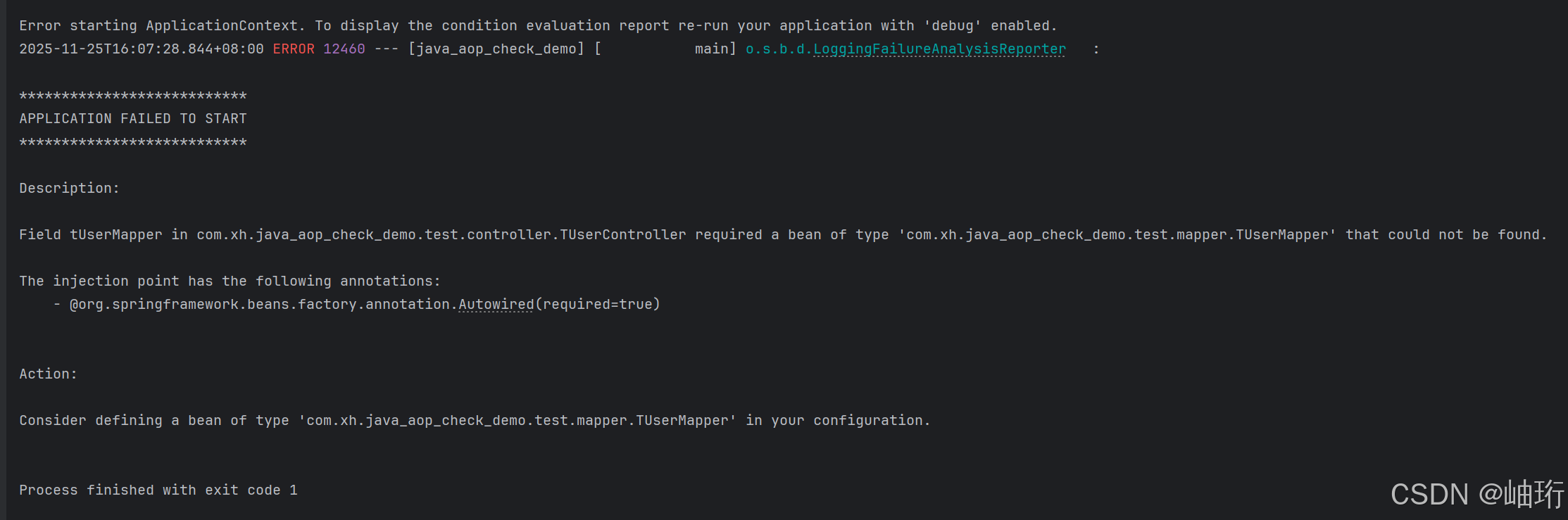 SpringBoot项目启动失败（APPLICATION FAILED TO START，新版本兼容问题 ...