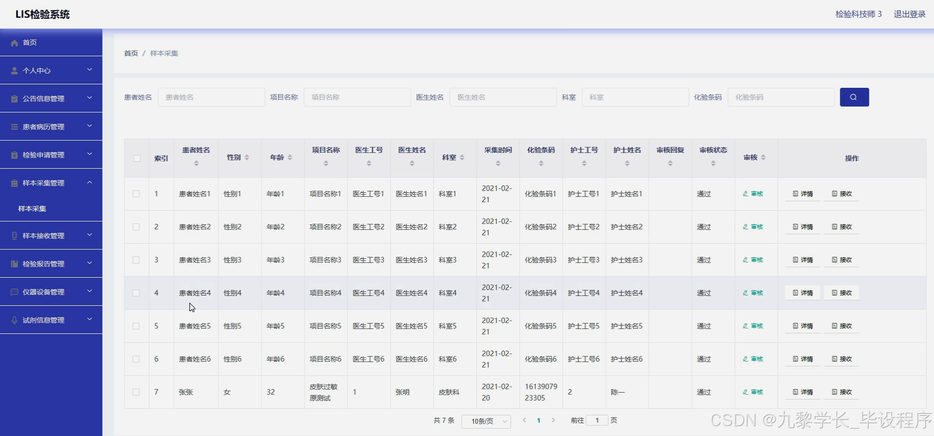 springboot毕设 LIS检验系统 程序+论文_lis检验系统开发 vb-CSDN博客