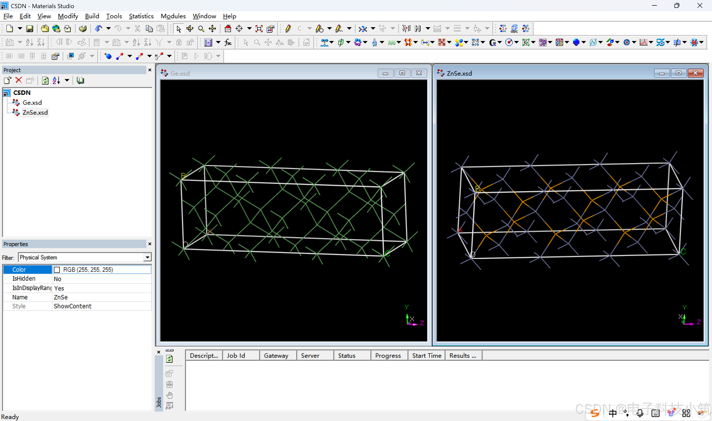 Materials Studio2020学习笔记（一）--异质结建模全流程总结（附三种典型结构案例实操）_晶格失配率计算公式-CSDN博客