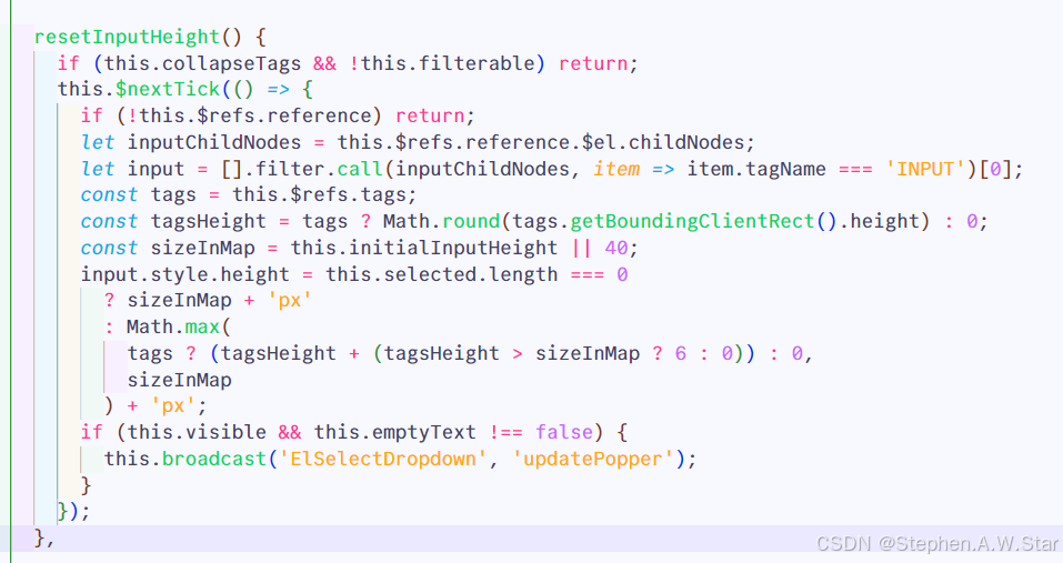 el-select动态改变collapse-tags导致input框高度异常问题解决_el-select collapse-tags-CSDN博客
