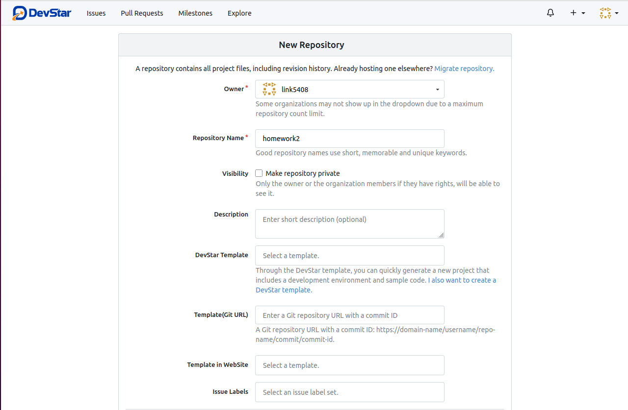 本地Git仓库搭建（DevStar）与Git基本命令、CI/CD自动化流水线实验_gitea使用docker注册runner-CSDN博客