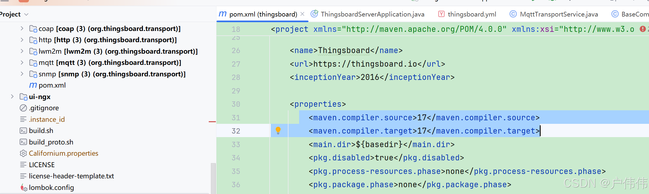 ThingsBoard最新版本（v3.8）源码编译运行_thingsboard 源码-CSDN博客