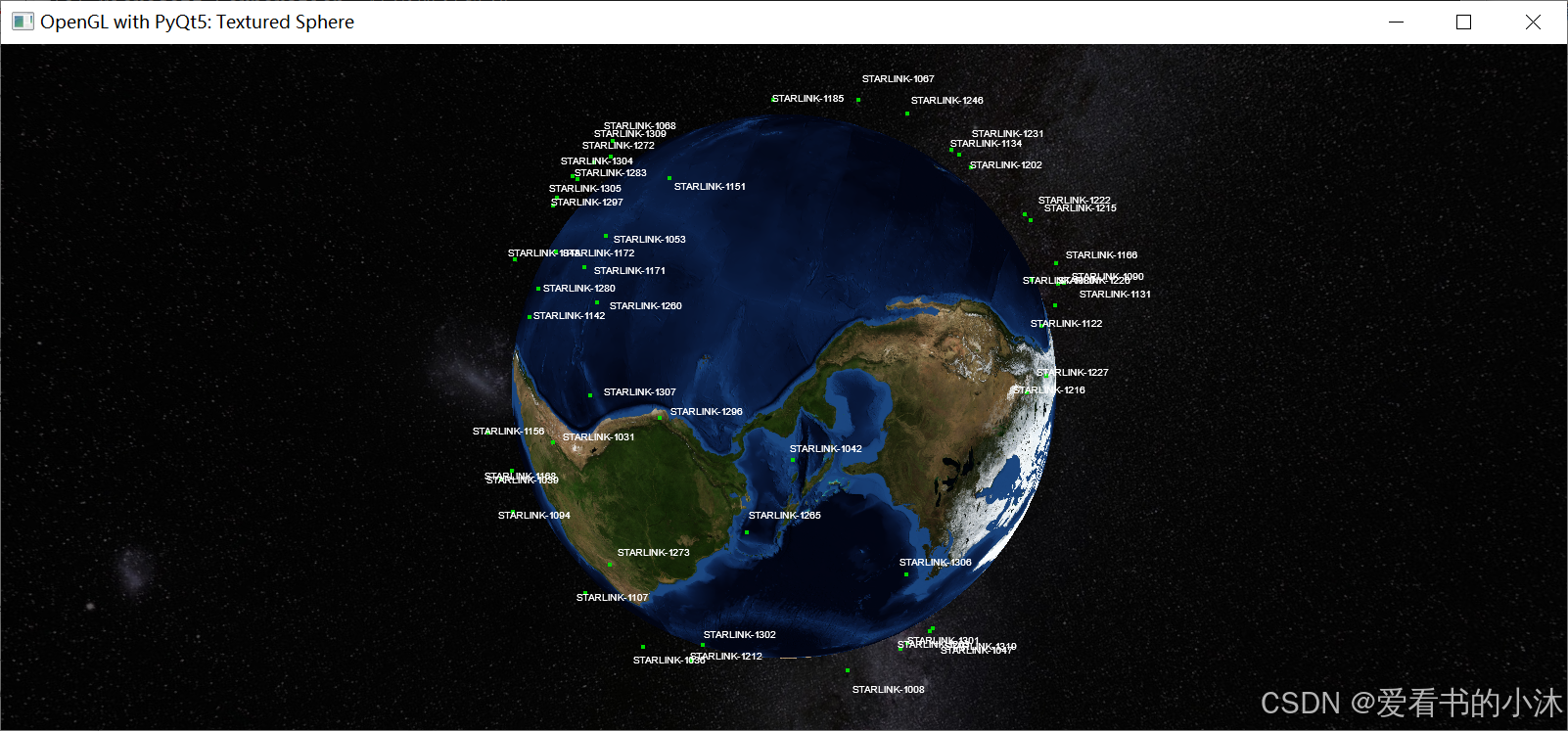 【小沐学GIS】基于Python绘制三维数字地球Earth（OpenGL，地球/太阳系/卫星）_opengl python 地图-CSDN博客
