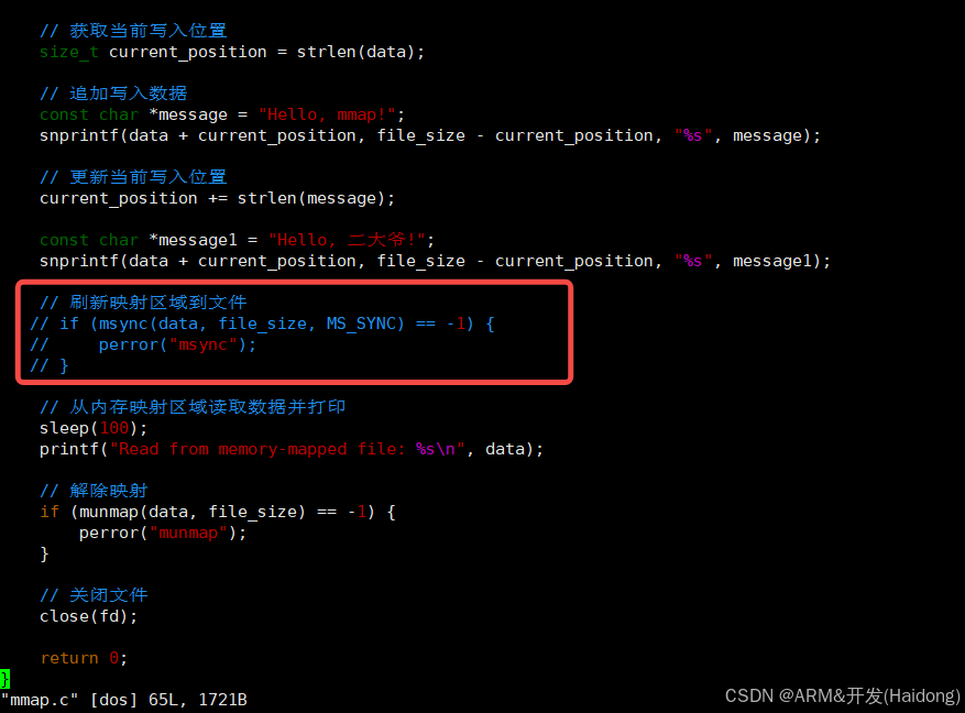 Linux 用户空间使用mmap的奥秘