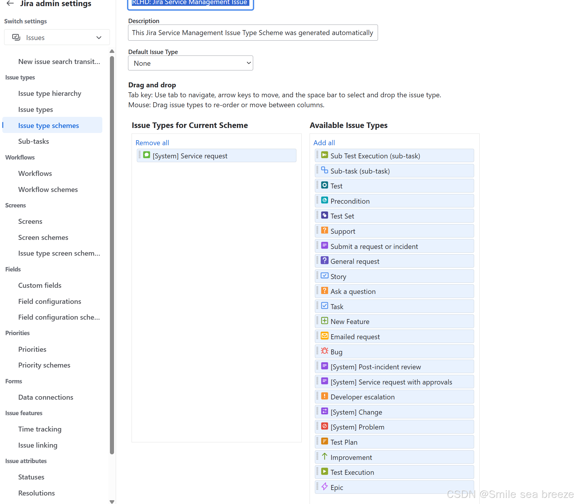 Issue Type（问题类型）更改服务请求、变更、事件等_jira issue type-CSDN博客