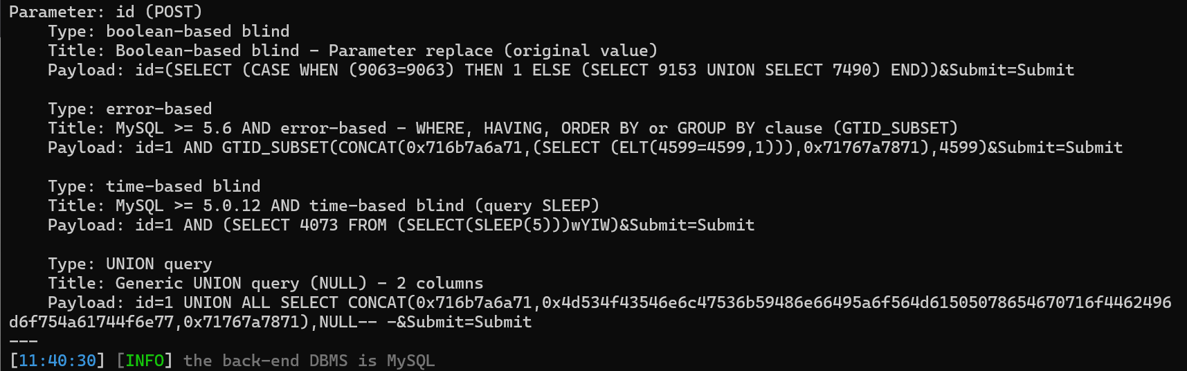 DVWA靶场sql注入学习通关（含sqlmap操作）_sqlmap通关dvwa-CSDN博客