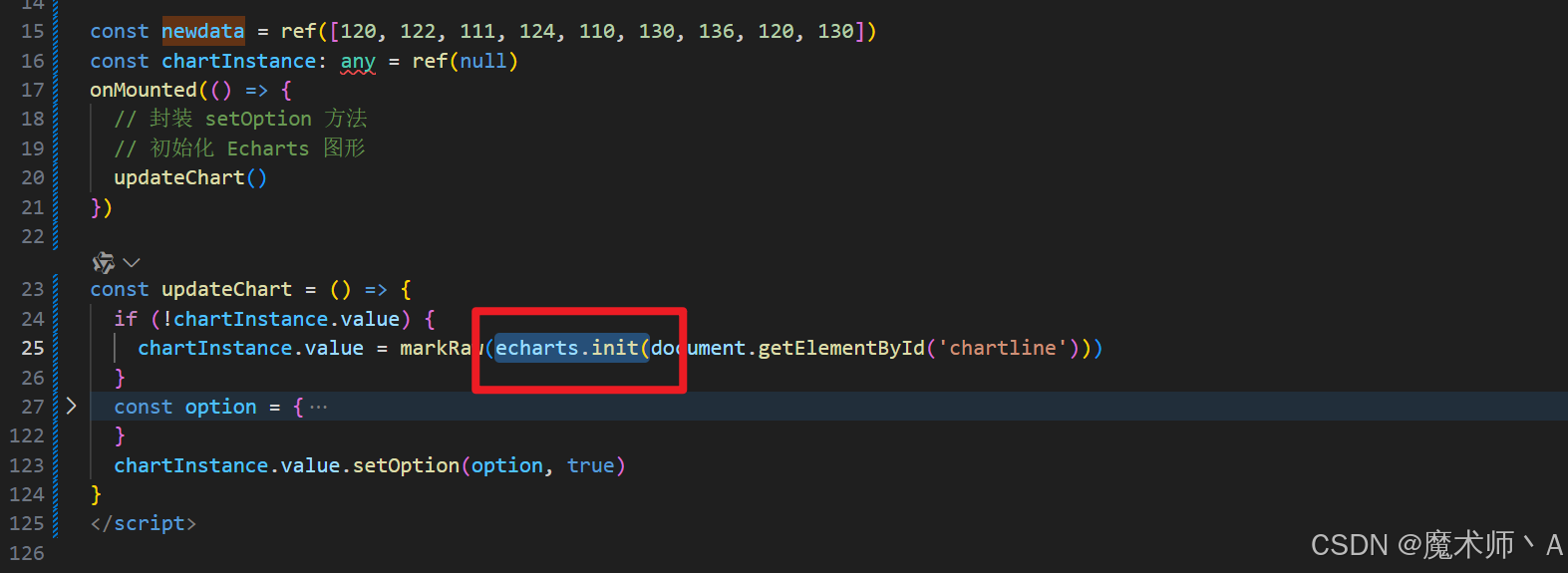 Echarts 报There is a chart instance already initialized on the dom._this is a chart instance-CSDN博客