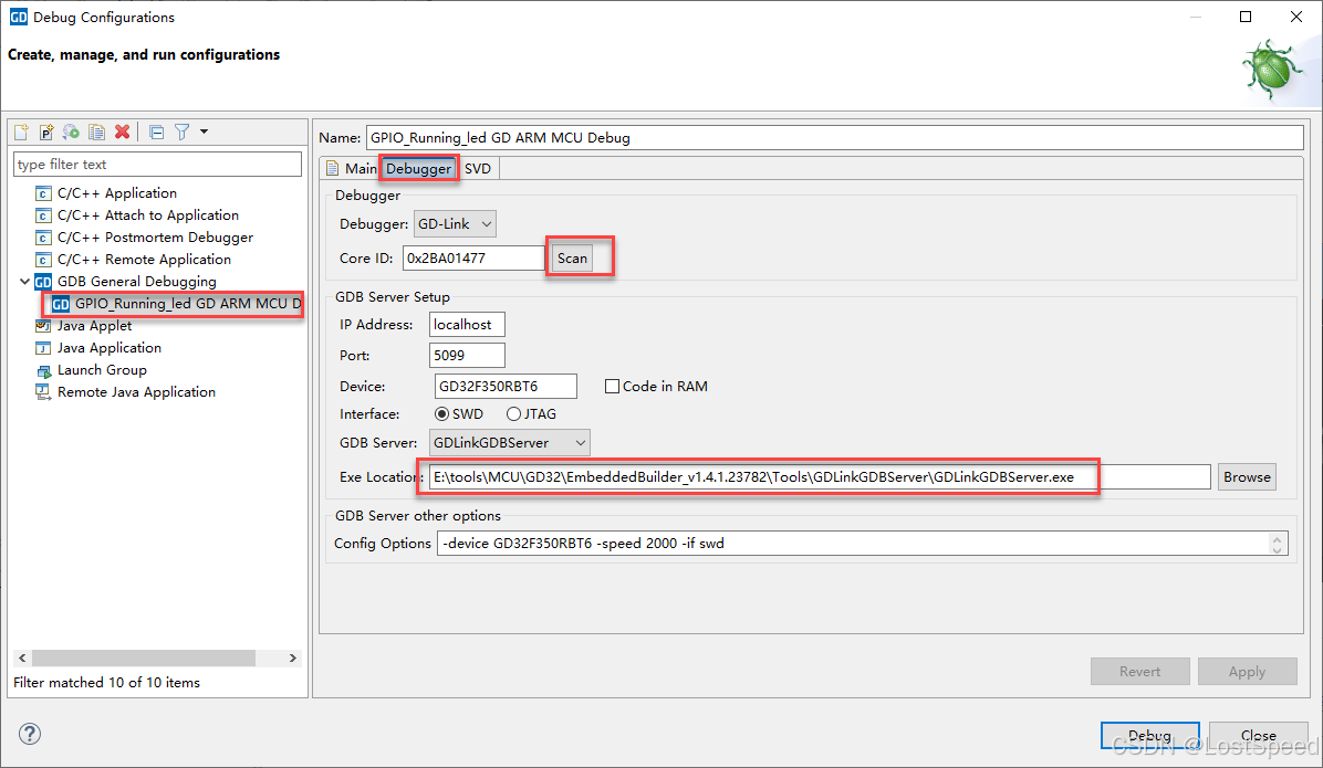 GD - GD32350R_EVAL开箱 + Embedded Builder 单步调试_gd32 embedded builder-CSDN博客