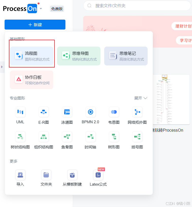 论文画图神器-processon_process画图-CSDN博客