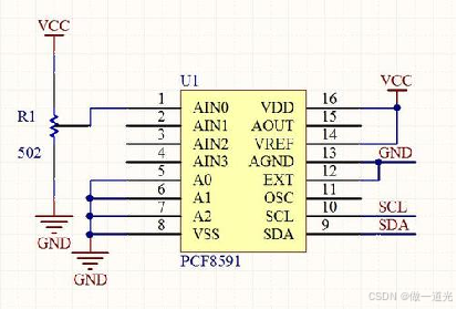 51单片机——AD、DA转换_ad转da-CSDN博客