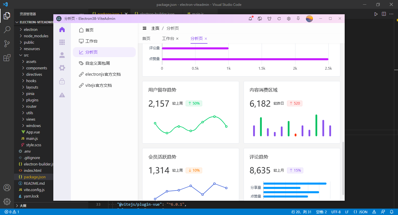 最新款Electron38+Vue3+Vite7+ElementPlus客户端中后台管理系统模板_vite7+ vue3 ele-CSDN博客