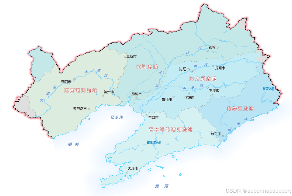 使用SuperMap制作流域分布图的详细教程_supermap使用教程-CSDN博客