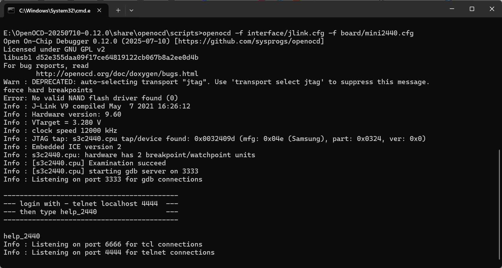 Mini2440 调试环境搭建（wsl + vscode + openOCD）-CSDN博客