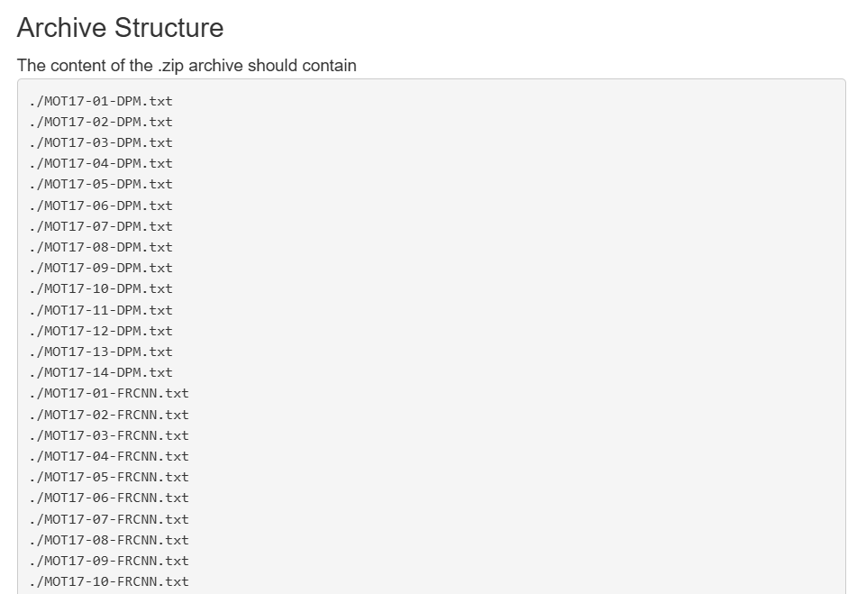 MOT challenge使用方法及数据集说明_motchallenge-CSDN博客