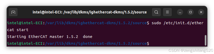 Intel-ECI之 Linux Intel LTS PREEMPT_RT内核+IgH Ethercat_intel eci-CSDN博客