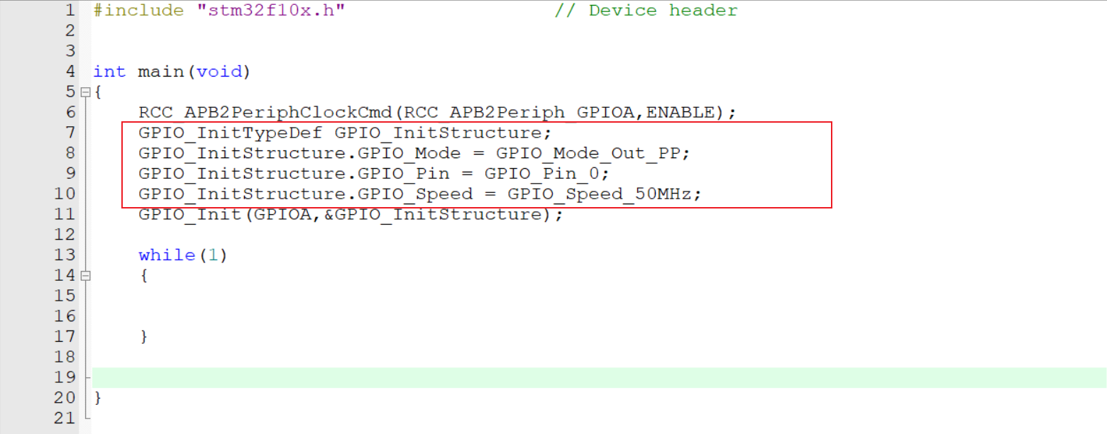 Stm32教程：gpio初始化操作和使能蜂鸣器实例（基于stm32f103c8t6最小系统板）详细教程stm32 Gpio初始化程序 Csdn博客