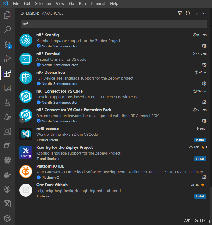 搭建nRF54L15开发环境：vs-code + nRF Connect SDK_nrf54l15开发环境搭建-CSDN博客