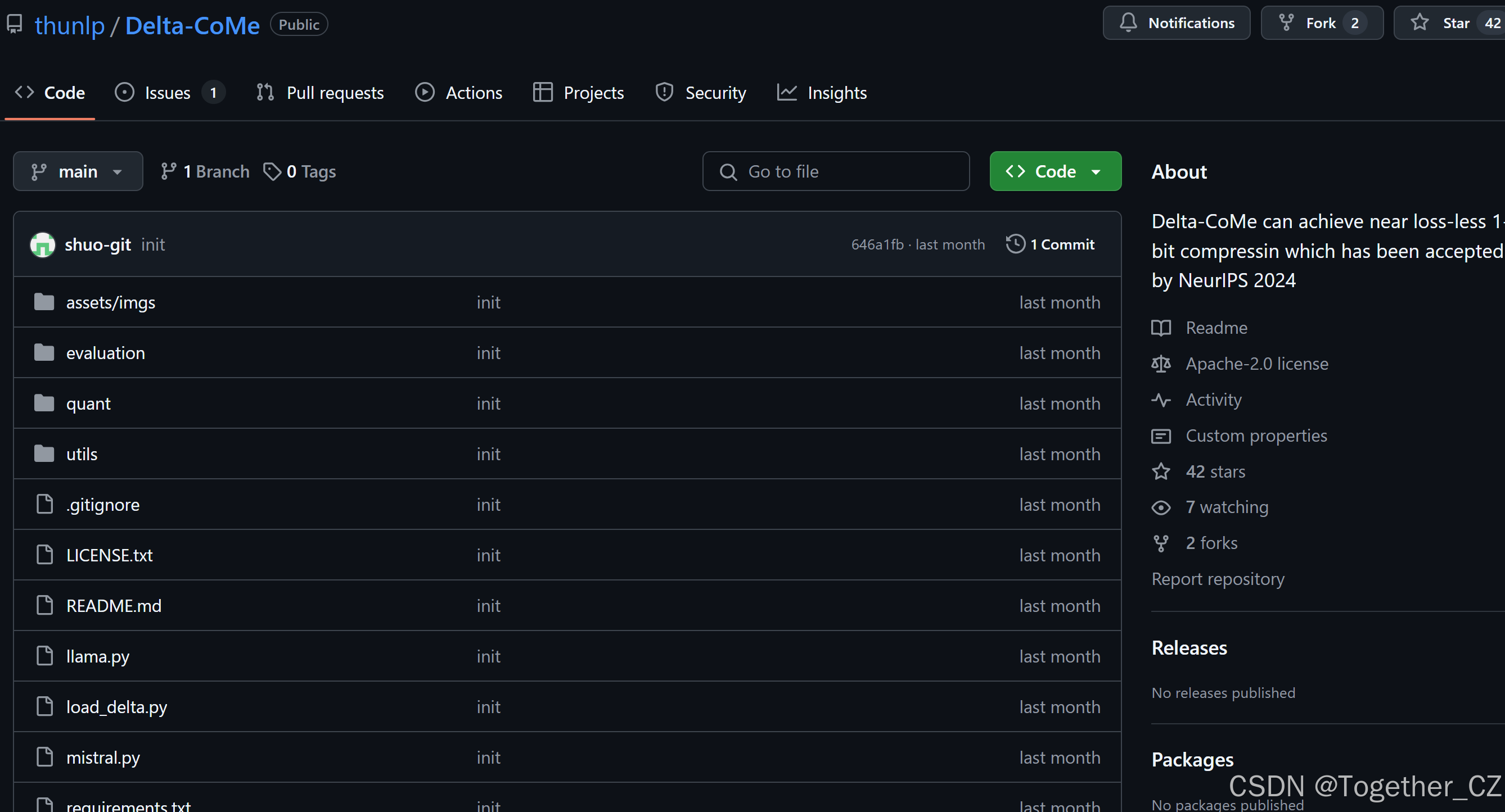 Delta-CoMe: 无训练的Delta压缩与混合精度用于大语言模型作者-CSDN博客