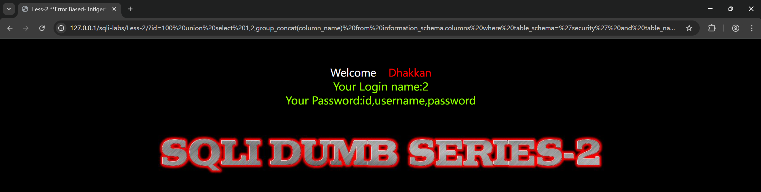 sqli-labs/less-2-CSDN博客
