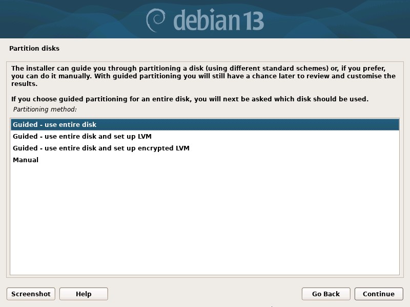 从零开始：在 VMware 中安装与配置 Debian12/13 的完整图文教程（含图形化安装、命令行安装、网络配置、SSH、APT 源与 VMware Tools 全流程）_debian安装 ...