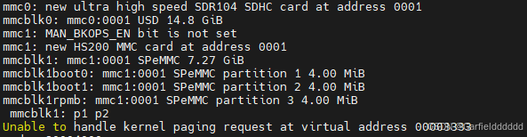 IMX6ULL启动内核mmcblk: p1 p2卡住Strarting kernel卡住_mmcblk1: p1 p2-CSDN博客