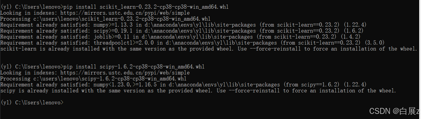 ImportError: DLL load failed while importing _ufuncs: 找不到指定的程序。_scikit-learn importerror: dll ...