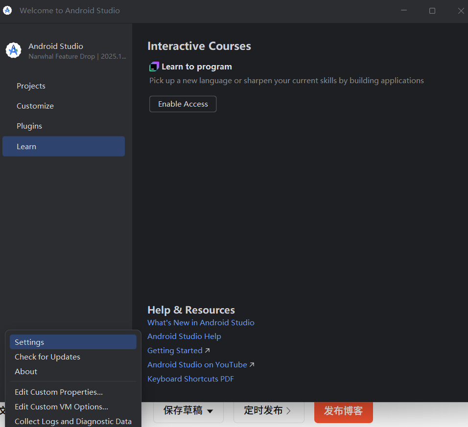 2025年Android Studio 安装配置教程 - Windows_android-studio-2025.1.2.12-windows-CSDN博客