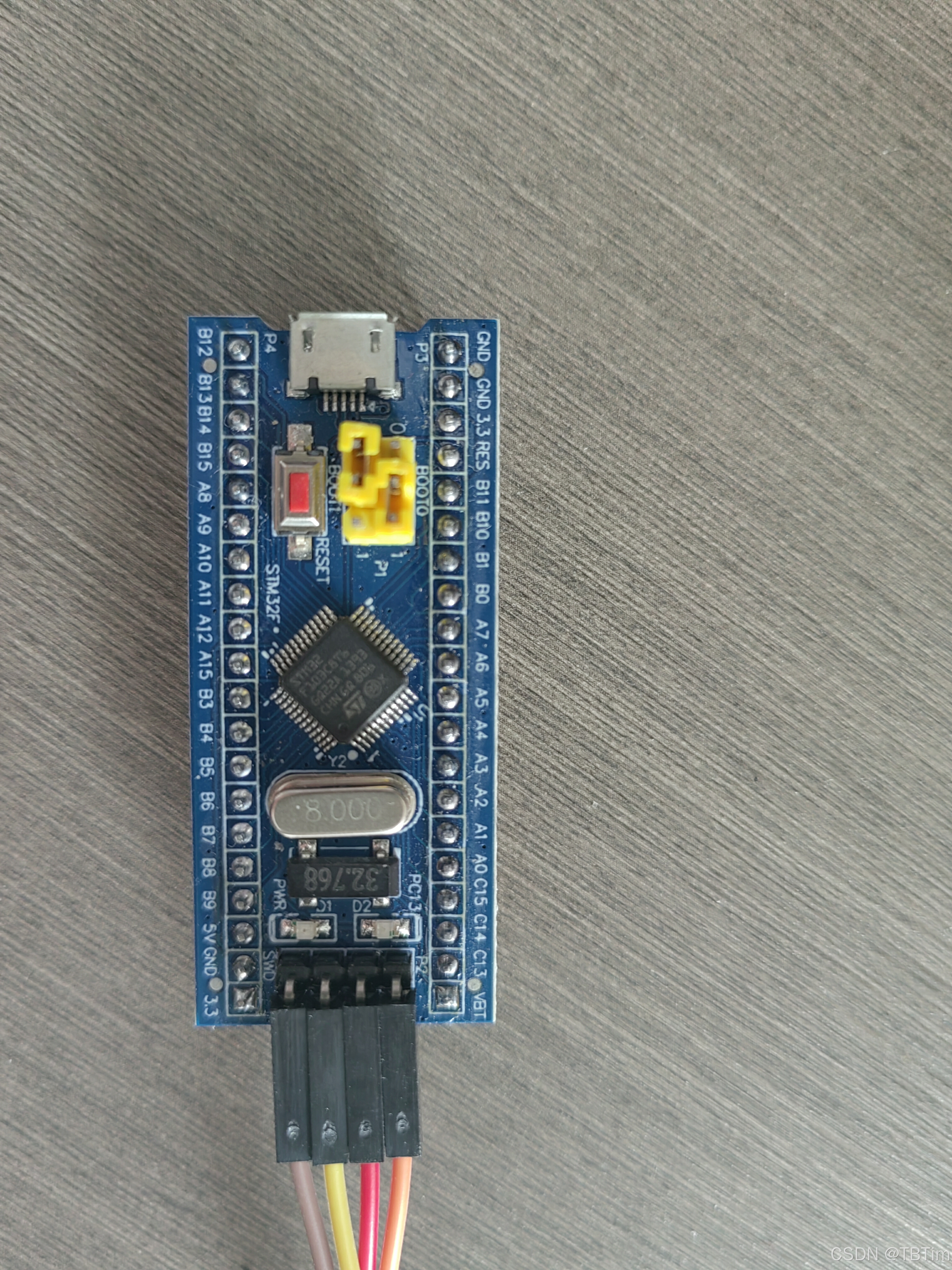 使用OpenOCD烧录程序至STM32F103c8t6时，发生Error: init mode failed (unable to connect to the target)报错(已解决 ...