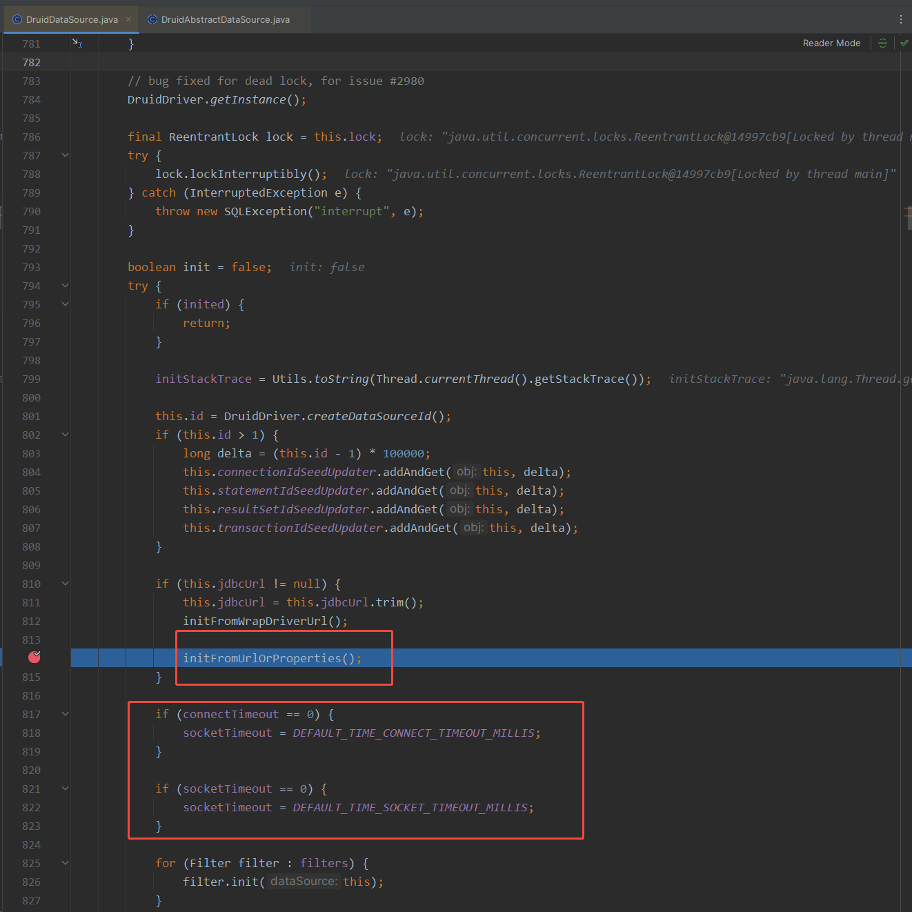 【Druid Bug】数据库连接超时：The last packet异常解决方案_the last packet successfully received from the ser-CSDN博客