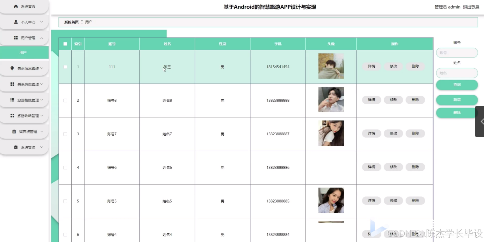 基于nodejsvue基于android的智慧旅游app设计与实现（开题程序论文）计算机毕业设计 Csdn博客