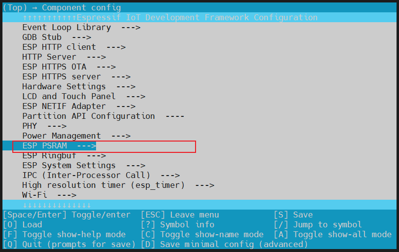 E (216) quad_psram: PSRAM ID read error: 0xffffffff, PSRAM chip not found or not supportedE (220 ...