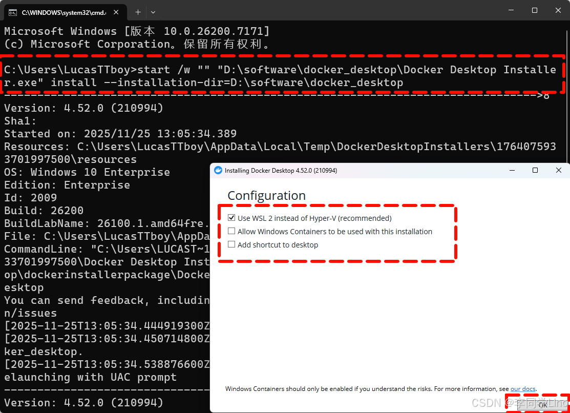【2025 最新版】Win11 安装 Docker Desktop 超详细图文教程（小白也能学会）_docker desktop安装教程-CSDN博客