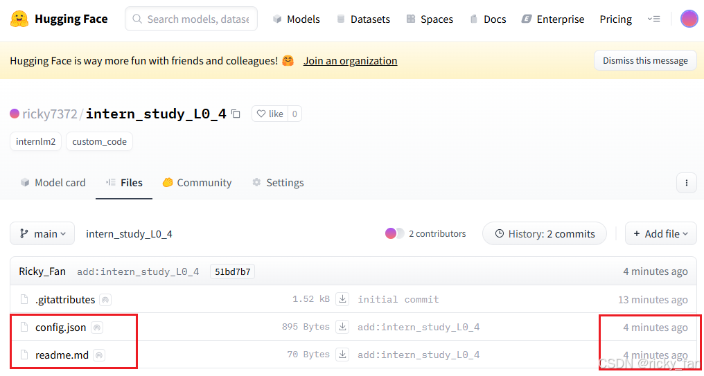 (新年快乐) 在HuggingFace部署大模型，魔搭上传模型——L0G4_huggingface 魔搭-CSDN博客