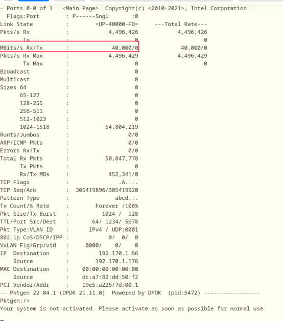 鲲鹏平台RocketIO转40G测试步骤及结果-CSDN博客