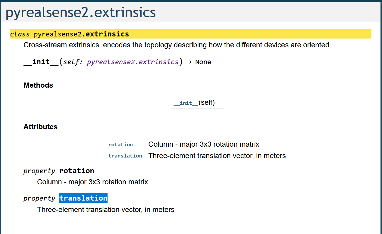 pyrealsense2 库的参考和运用-CSDN博客