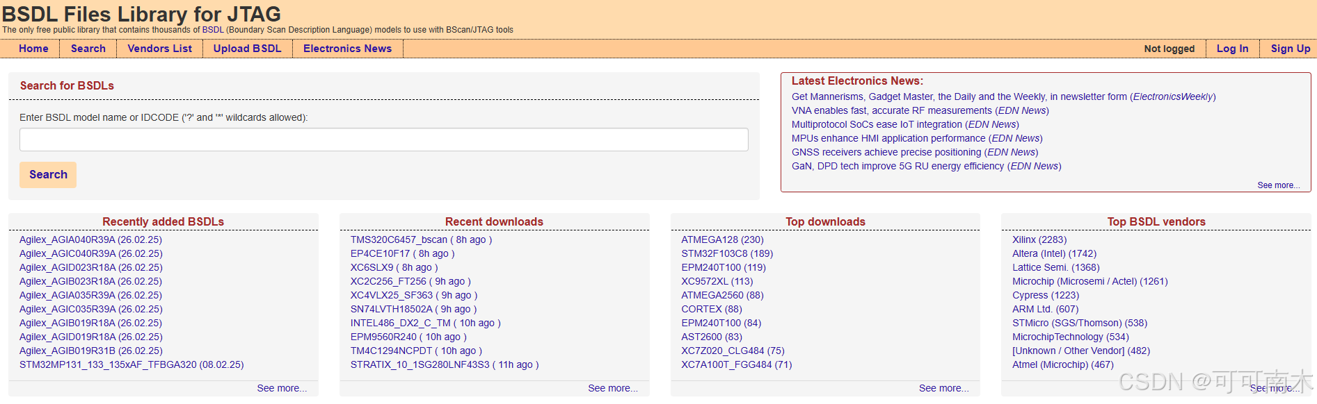 分享一个查找BSDL文件的网站_bsdl files-CSDN博客