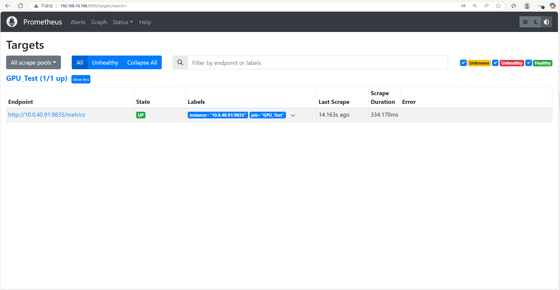 Prometheus监控GPU算力服务器_prometheus gpu-CSDN博客