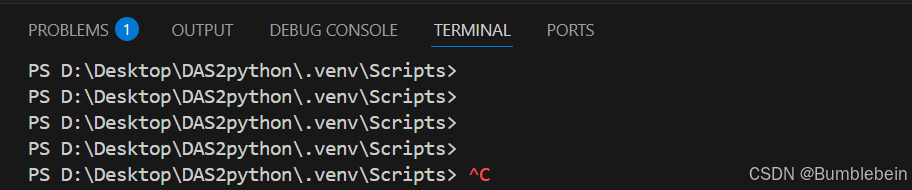 在vscode中创建python虚拟环境（.venv）_vscode python venv-CSDN博客