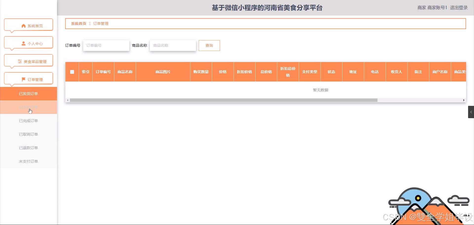 开题flask框架基于微信小程序的河南省美食分享平台（程序论文python）微信小程序的美食推荐平台开题 Csdn博客 7229