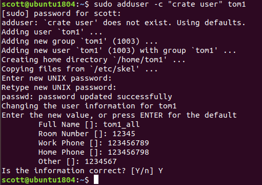 Linux常用命令22——adduser创建用户-CSDN博客