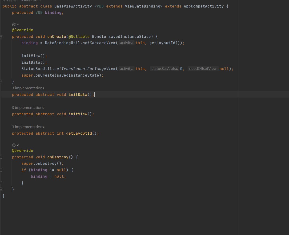 在Anddroid Studio中使用Java语言完成mvvm的封装_mvvm baseviewmodel封装-CSDN博客