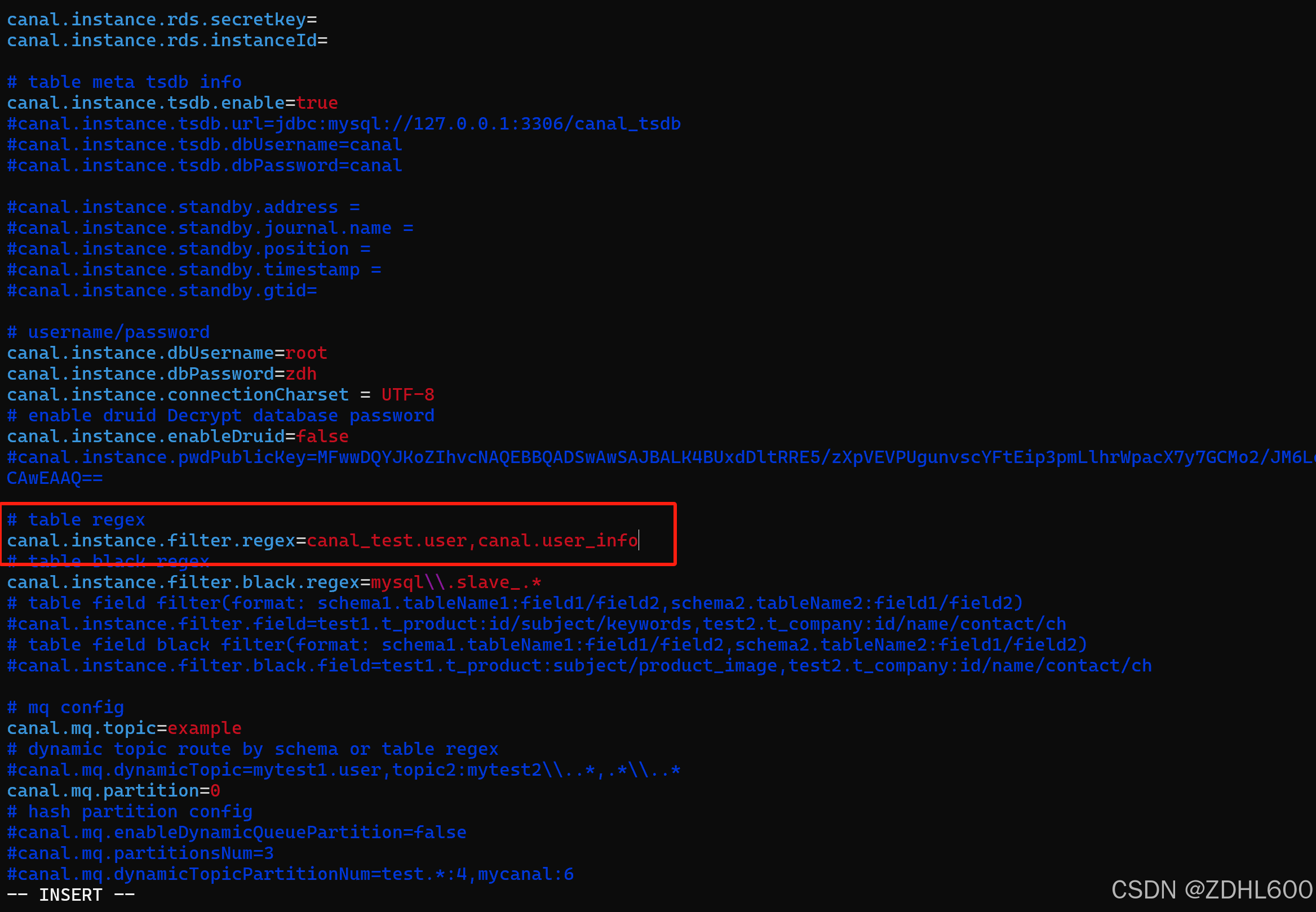 Mysql Canal配置文件详解、canal搭建、Java代码实现数据异构、多客户端连接同一个instance、两个客户分别订阅不同instance订阅是否生效解释_canal 配置文件 ...