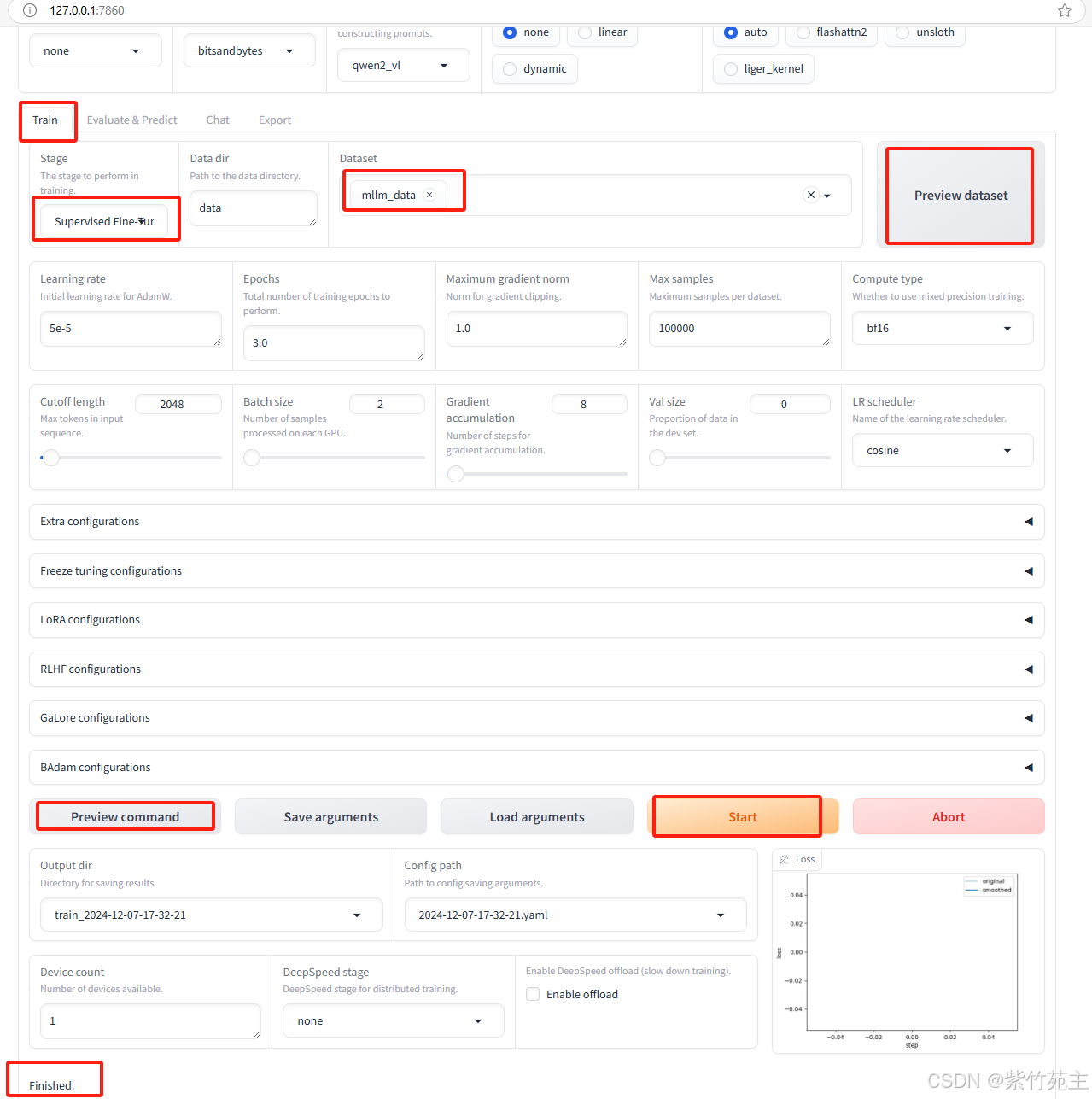 wsl乌班图环境使用LLamaFactory装载千问多模态大模型流程演练_wsl llama-factory-CSDN博客