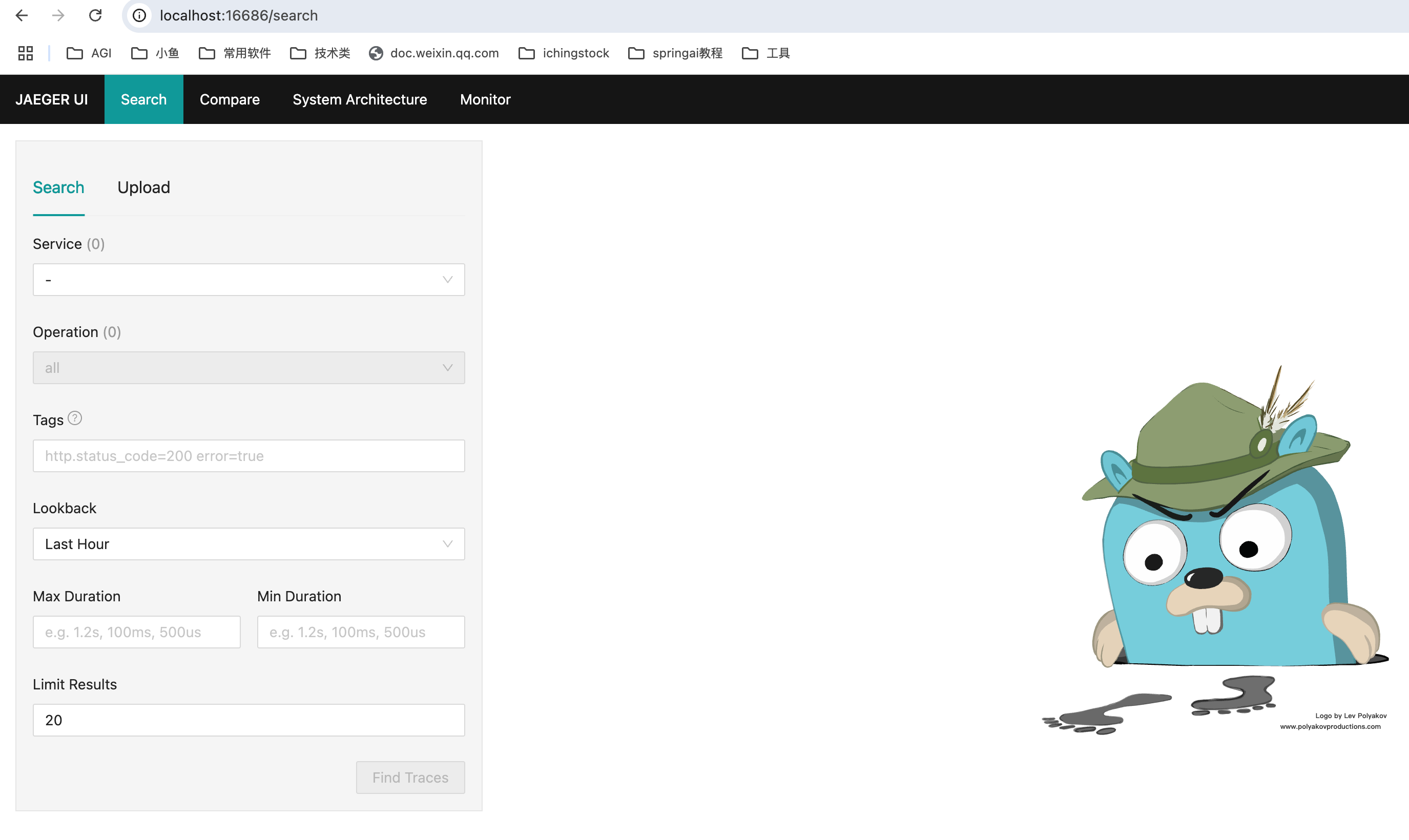 Jaeger开源分布式追踪平台深度剖析（一）Jaeger入门和环境搭建_jaeger ui-CSDN博客