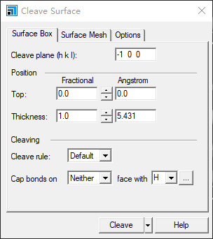 Materials Studio学习笔记（十二）——Layer builder_materials studio切面-CSDN博客