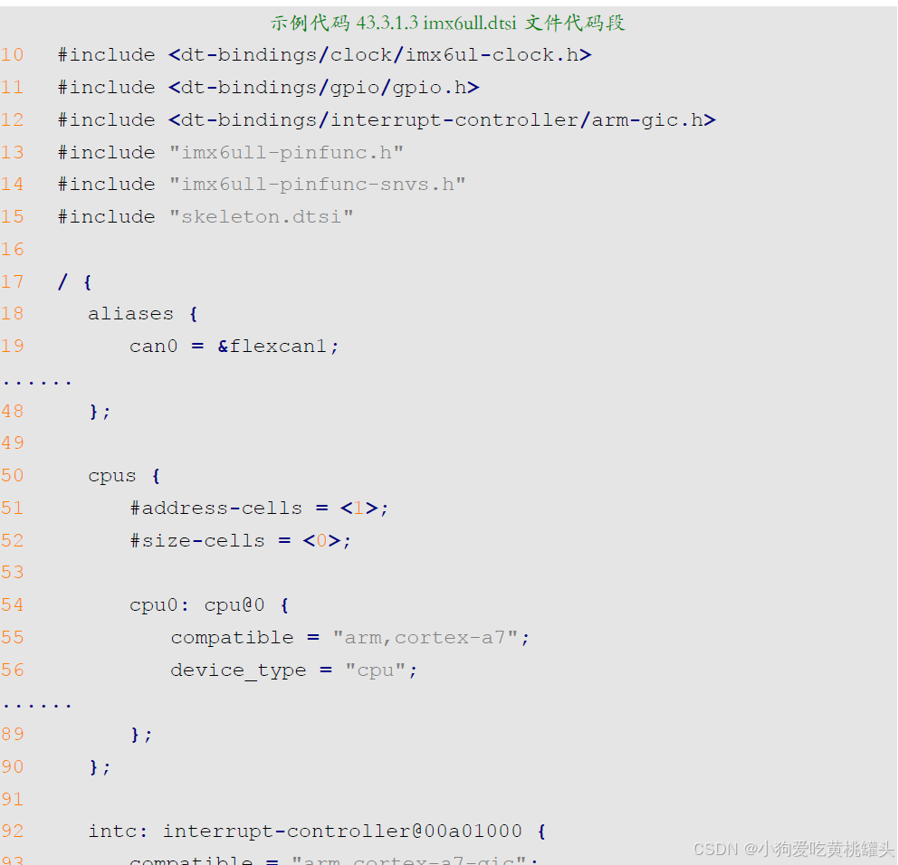 正点原子【第四期】Linux之驱动开发学习笔记-4.1 Linux 设备树(DTS)-CSDN博客